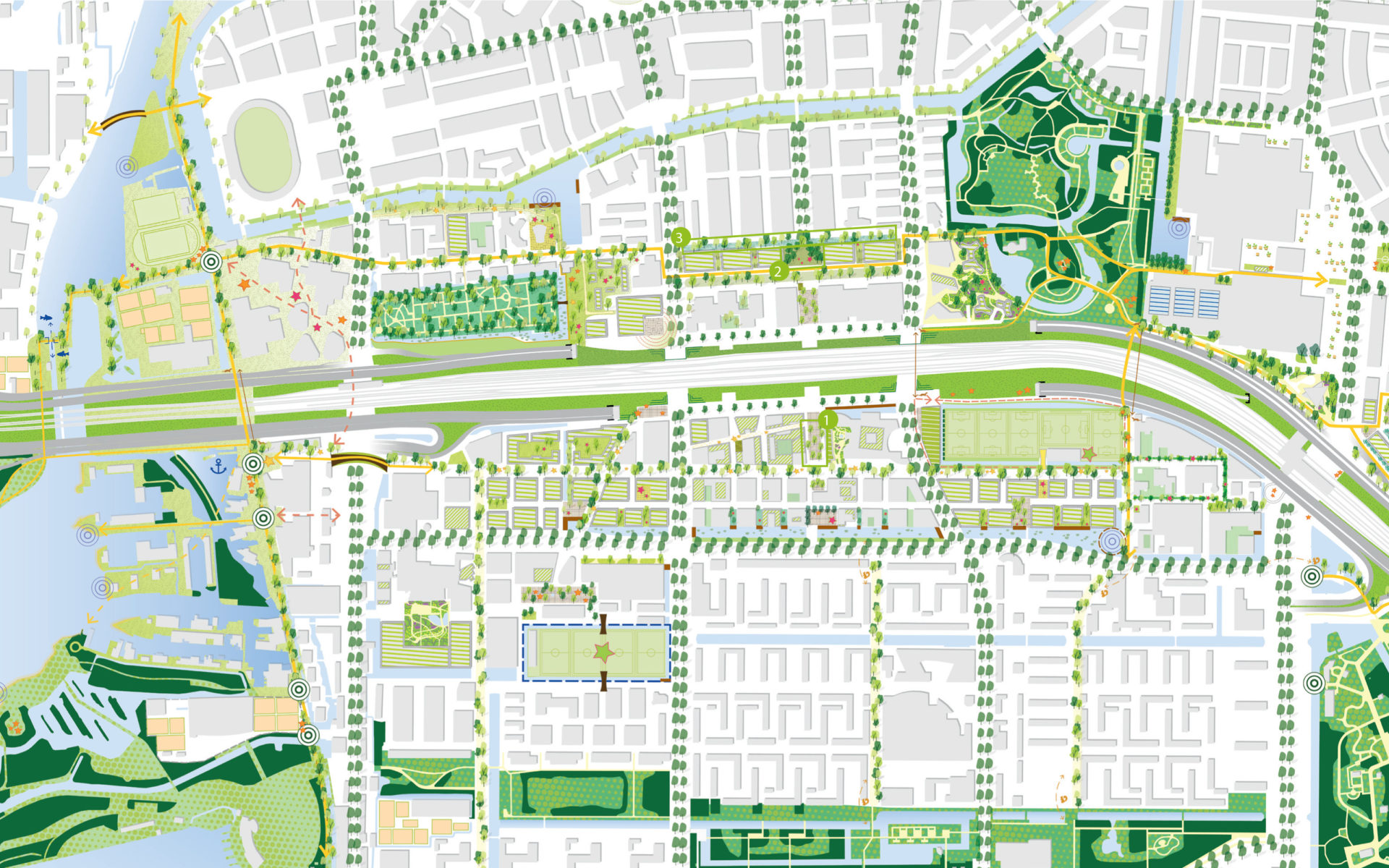 Plan voor een groene Zuidas — Stadsbiotopen in de dichtbebouwde wereld ...
